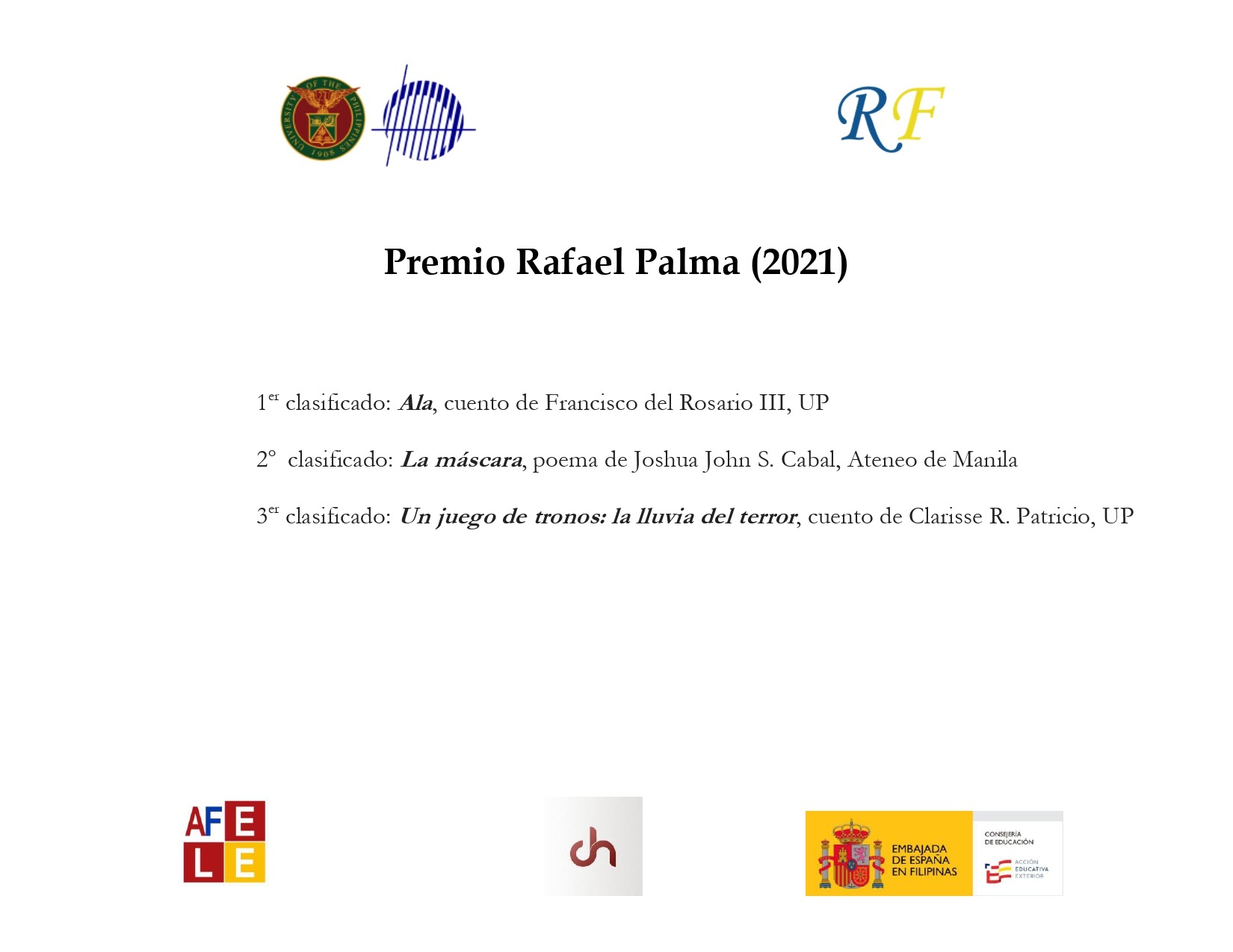 Se anuncian los ganadores del Premio Rafael Palma 2021 | Revista La ...